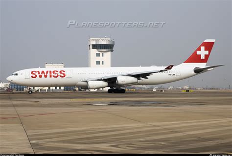 HB JMI Swiss Airbus A340 313 Photo By Fang Xiaoyu ID 1540724
