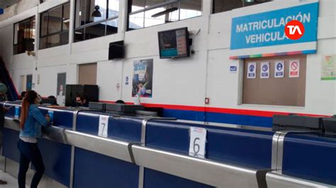 Matriculación vehicular se suspende en Quito este 20 de septiembre