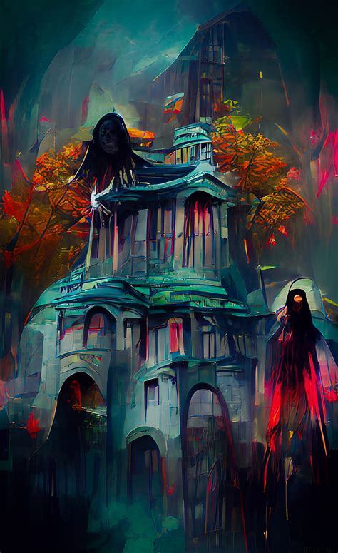 Haunted House Art Horror World Scary HD Phone Wallpaper Pxfuel