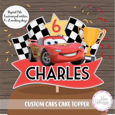 Cake Toppers Picks Paper Party Supplies Party Supplies Personalized