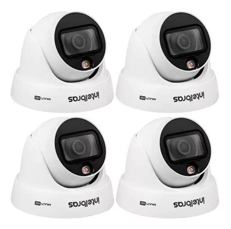 Kit 4 Câmeras 2 Megas 20m Vhd 3220 D Full Color Intelbras Frete grátis