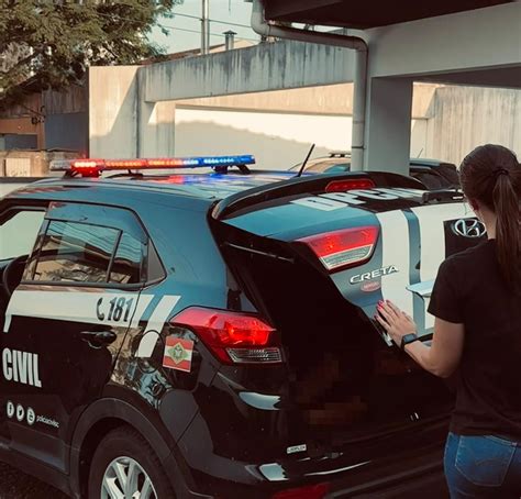 Polícia Civil de Joinville prende foragido por estupro de vulnerável