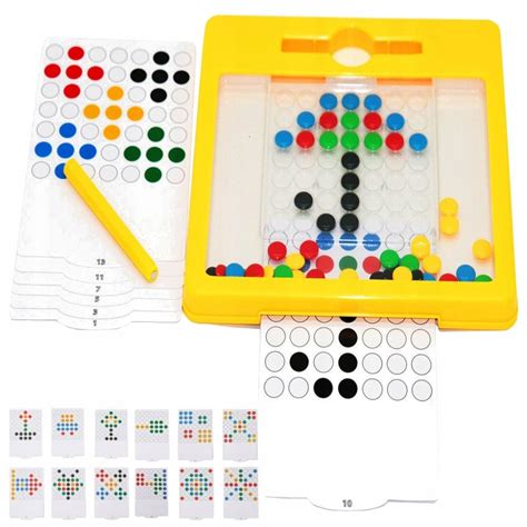 Tablica Magnetyczna Mozaikowa Dla Dzieci MagPad Montessori Zabawka