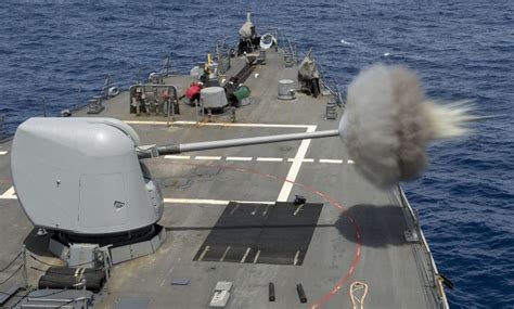 The U S Navys Lethal New Precision Guided Artillery The National
