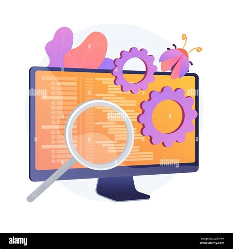 Bug Fixing And Software Testing Vector Concept Metaphor Stock Vector