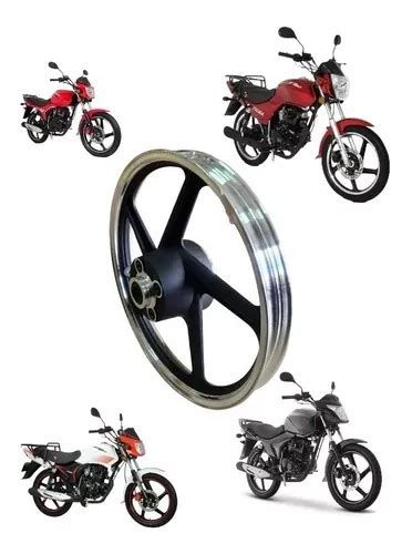 Rin Trasero Aluminio Reforzado Italika Ft Gts Gt Ts Env O Gratis