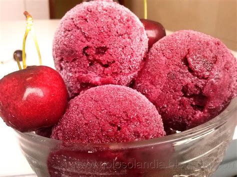 Helado De Cereza Golosolandia Recetas Y V Deos De Postres Y Tartas
