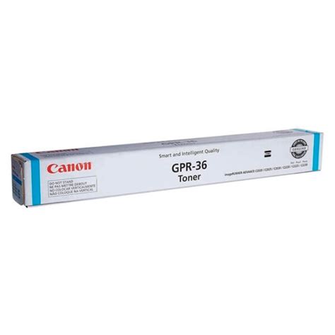Tóner Canon GPR 36 original Cyan Compu Andina