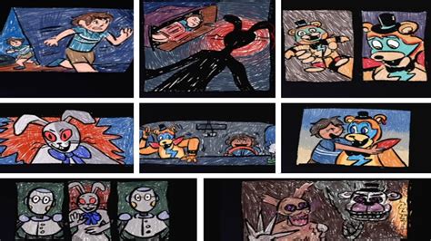 Analyzing All New Secret Gregory Comics Fnaf Security Breach Ruin