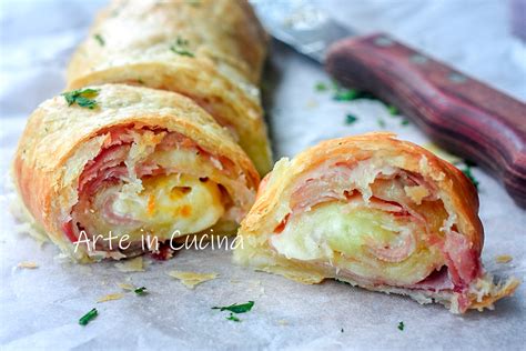 Rotolo Di Sfoglia Speck E Provola Antipasto Veloce