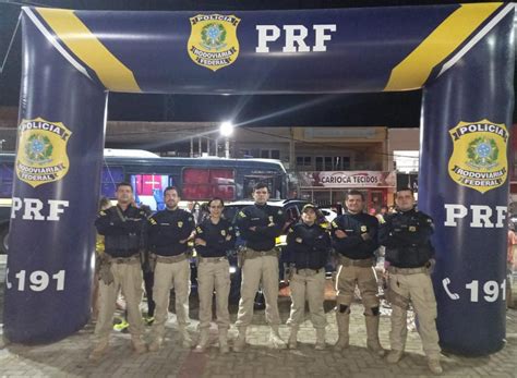 PRF Polícia Militar e DETRAN realizam ação educativa de encerramento