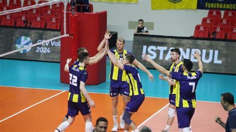 Fenerbahçe CEV Kupasında son 16 turuna yükseldi Voleybol Haberleri