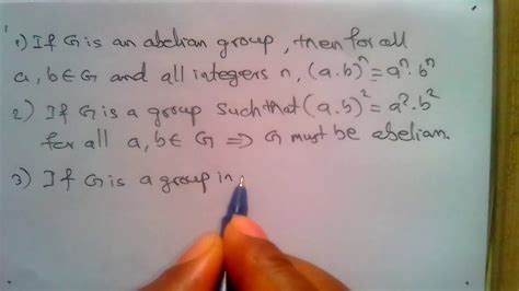 properties of abelian group youtube