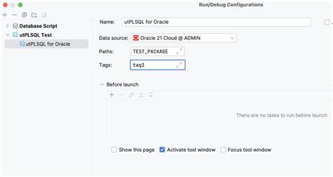 How Can Datagrip Test The Stored Procedures Of Oracle Database Stack
