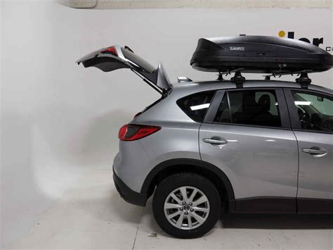 Mazda Cx Thule Pulse Medium Rooftop Cargo Box Cu Ft Matte