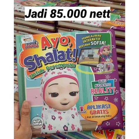 Jual WM BBW Buku Ayo Shalat Bersama Alif Dan Sofia Anak Interaktif 3D