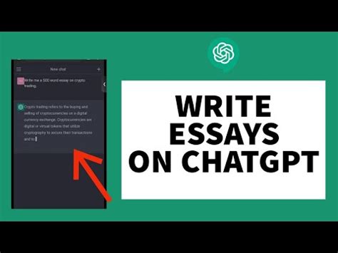 Write Essays With Chatgpt Use Chat Gpt To Write Essay Step By Step
