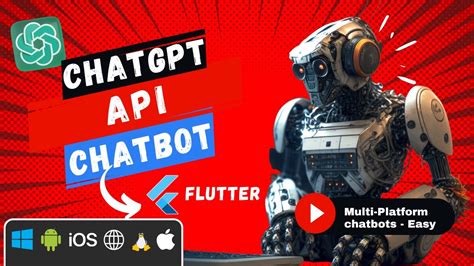 how to build your own chatbot app on any platform with openai and flutter easy step by step