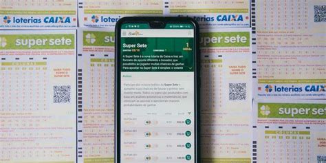 Super Sete nova modalidade de aposta da Caixa terá 1 sorteio nesta