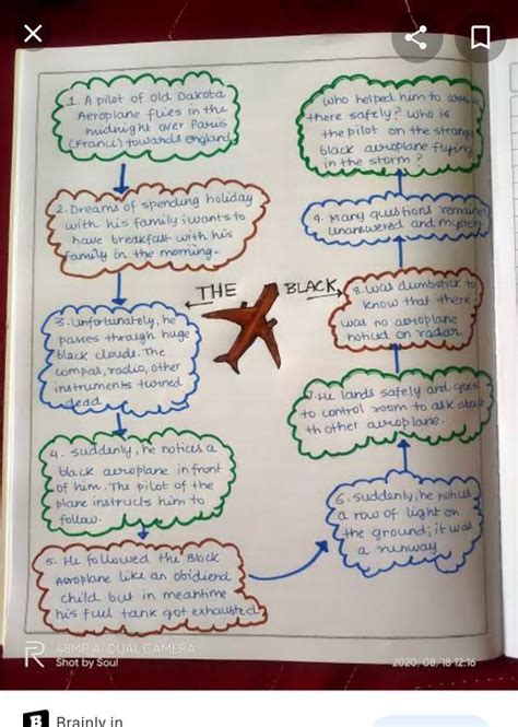 Mind Map For The Lesson His First Flightlike An Mind Map Then I Will