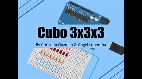 Como Hacer Un Cubo Led De 3x3x3 Con Arduino Uno YouTube