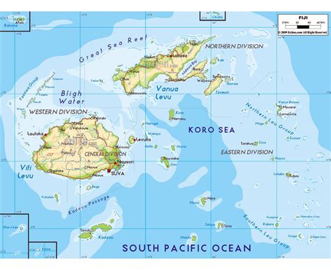 Maps Of Fiji Collection Of Maps Of Fiji Oceania Mapsland Maps