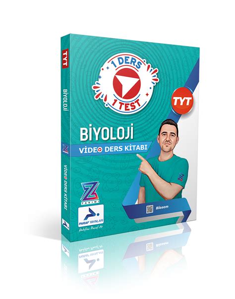 TYT Biyoloji 1 Ders 1 Test Video Ders Kitabı TYT Yayınlar