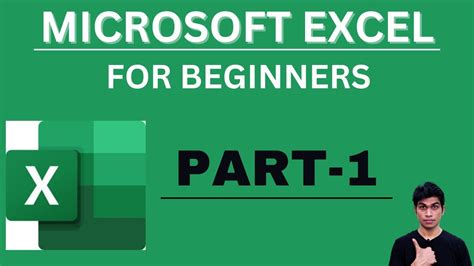 Microsoft Excel Tutorial For Beginners PART 1 Microsoft Excel
