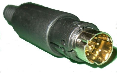 Wtyk mini DIN 8 pin 8p na kabel do montażu 2579 Sklep Opinie Cena
