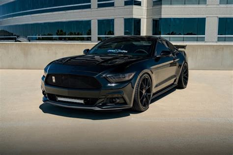 Ford Mustang GT S550 Black Curva C42 Wheel Wheel Front