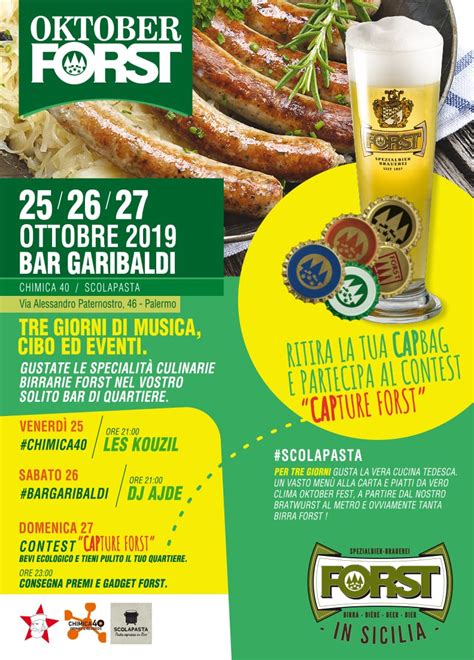 OKTOBER FORST 2019 Forst In Sicilia