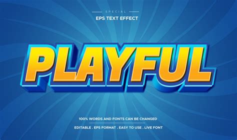 Text Effect Editable Playful Graphic By Ishartwork Creative Fabrica
