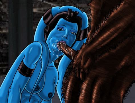 Zaalbar And Wookiee Hentai XXX