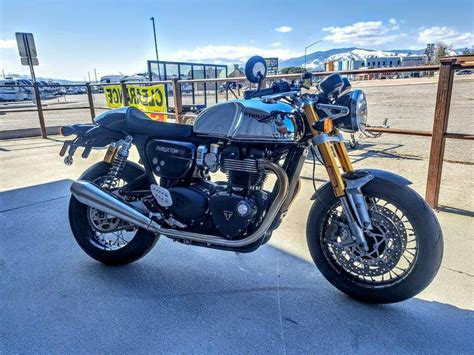 Triumph Thruxton Rs Chrome Edition Jet Black For Sale In Missoula Mt