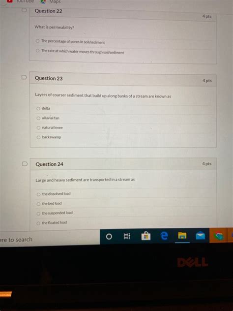 Solved A Maps Question 22 4 Pts What Is Permeability The Chegg