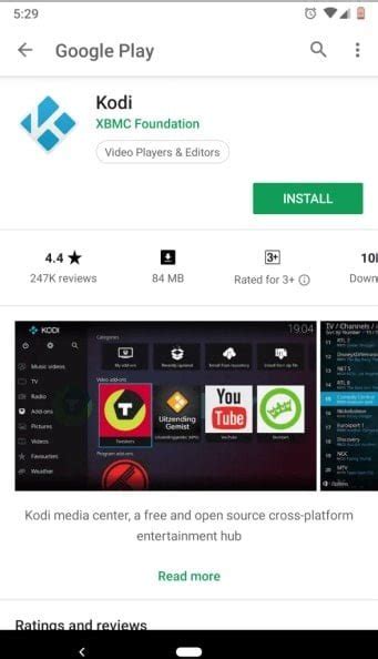 Cómo instalar la última versión de Kodi en Android