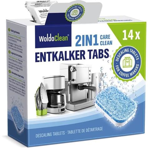 Pastilles De Détartrage 2 En 1 Pour Machines À Café 14 Pièces