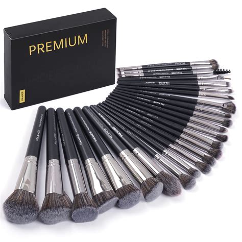 Brochas Para Maquillaje Profesional 25 Piezas Set De Brochas Maquillaje