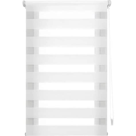 Indus Store Jour Nuit Sans Percage Couleur Blanc 35 X 130 Cm L X H
