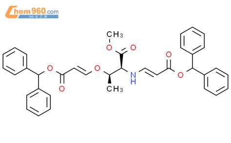110594 67 7 L Threonine N O Bis 3 Diphenylmethoxy 3 Oxo 1 Propenyl