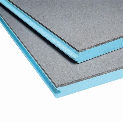 Panneau rigide en mousse de polystyrène extrudé XPS bleu ép 80 mm