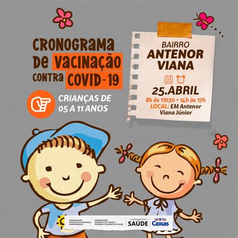 SAÚDE Vacinação infantil contra a covid 19 será na Escola Antenor