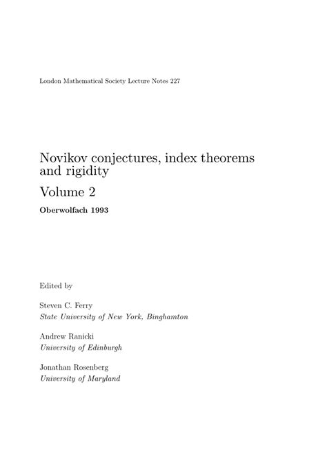 pdf proper affine isometric actions of amenable groups from novikov conjectures index