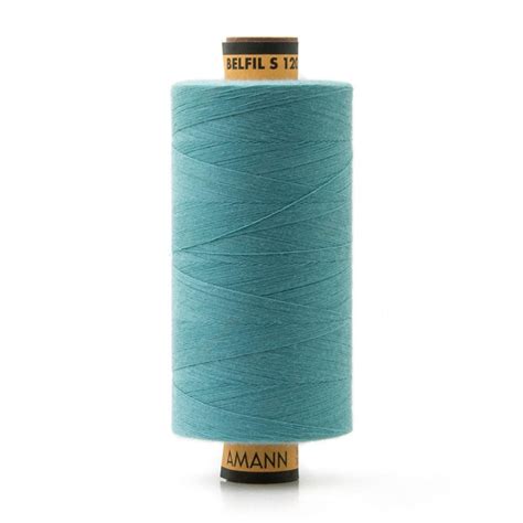 Bobine fil à coudre 1000m tout tissus Amann Belfil Bleu FUS1440
