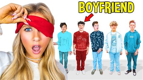 GIRLFRIEND Tries To Find Boyfriend BLINDFOLDED Emotional Ft Not