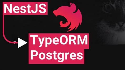 Nestjs With Typeorm Mysql And Postgres 05 Youtube
