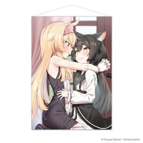 リトルウィッチノベタ B2タペストリー ノベタと黒猫ちゃん てぇてぇ amiami jp あみあみオンライン本店