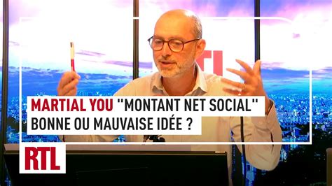 Montant Net Social bonne ou mauvaise idée Décryptage de Martial