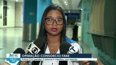 Boa Noite Espírito Santo Operação Consórcio Fake Polícia Civil