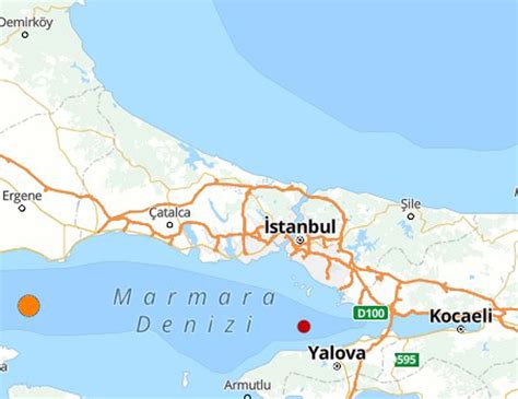 Marmara İstanbul fay haritası ve deprem haritası 2023 İşte Marmara